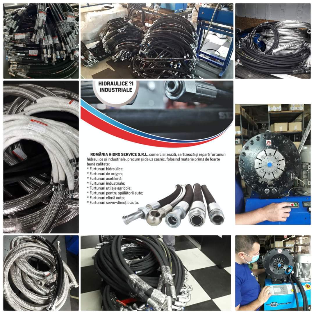 Furtunuri hidraulice si industriale - Romania Hidro Service